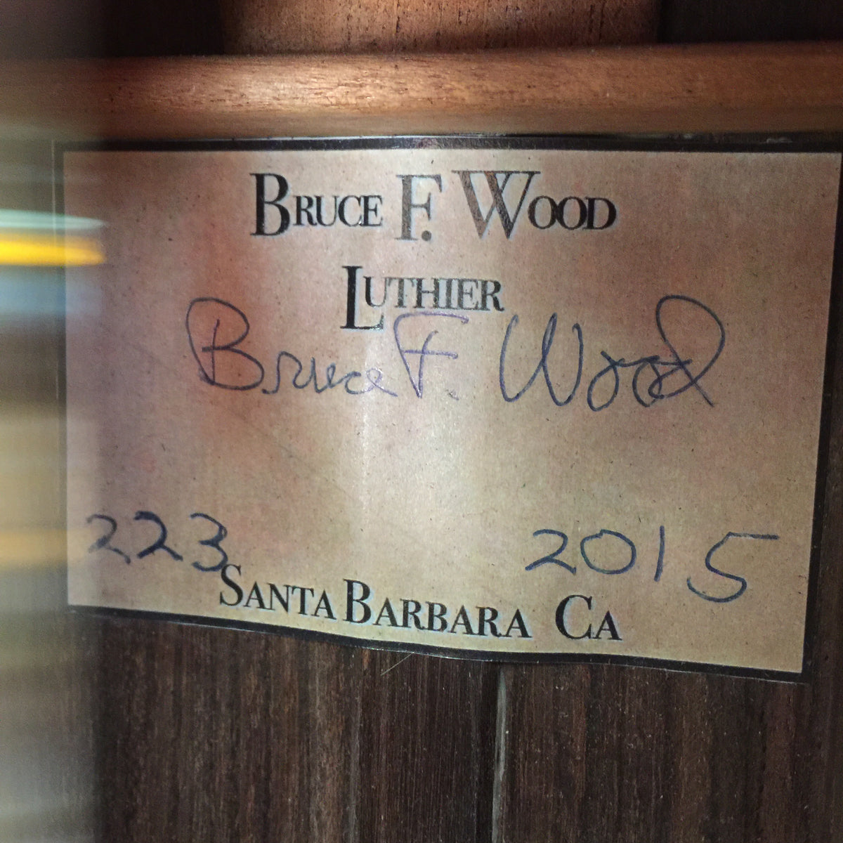 Bruce Wood Custom Classical Guitar – STATE STREET JEWELRY